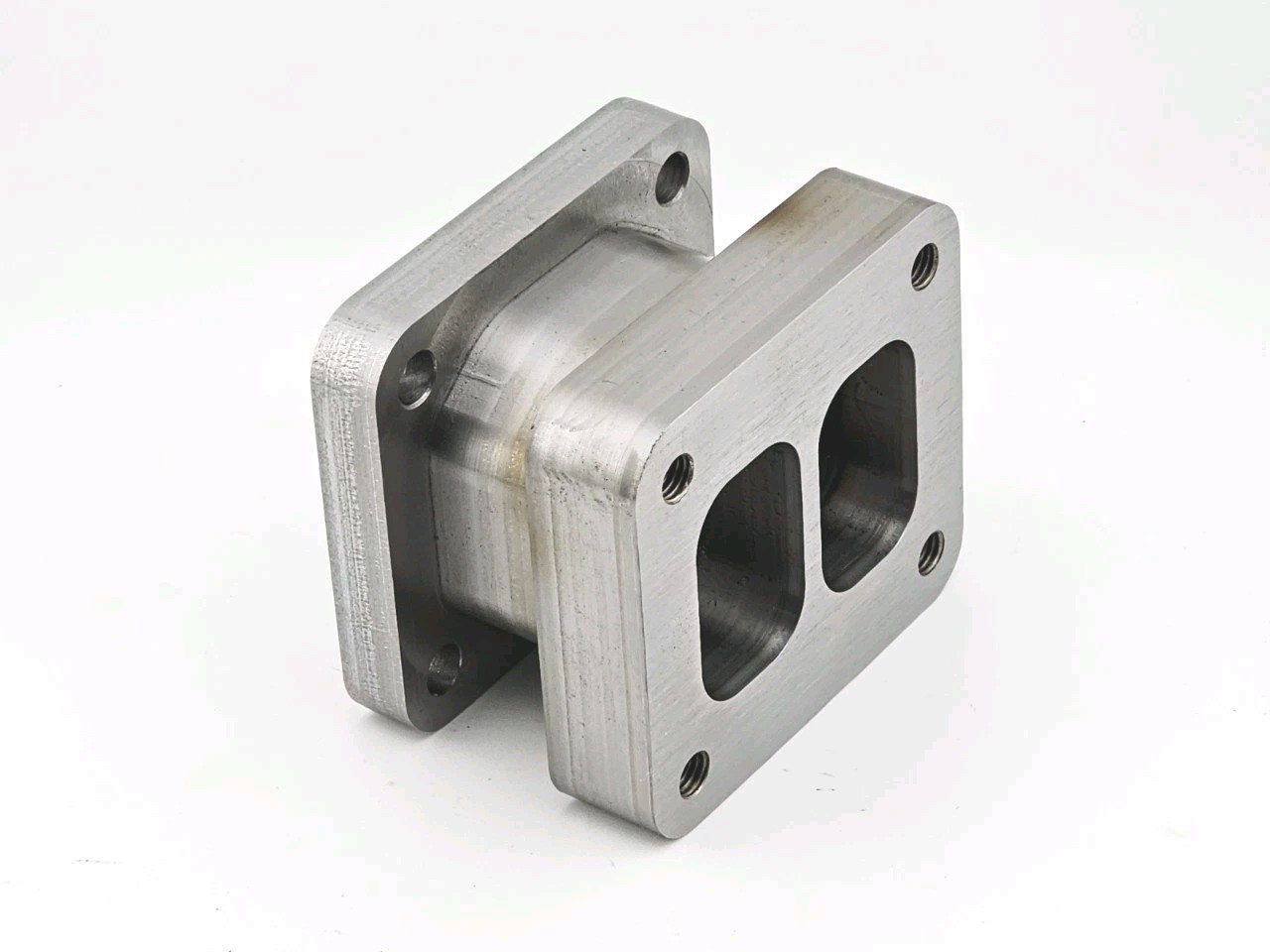 T4 Divided Inlet 3.00″ Inch Spacer Turbo Divorced Twin Scroll Riser ...