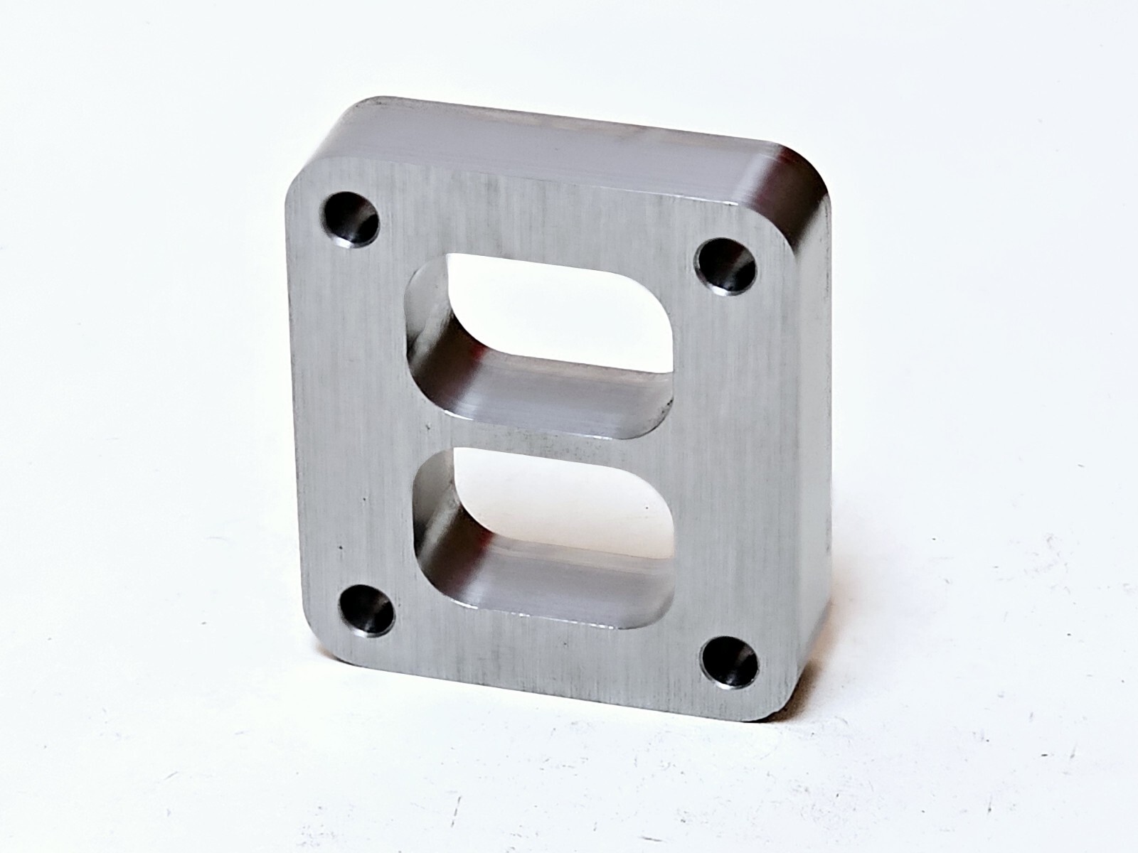 T4 Divided Inlet 1.00 ” inch Spacer Turbo Flange Divorced Twin Scroll ...