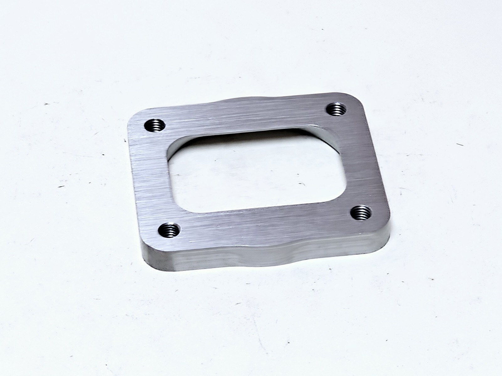 T4 Undivided to 3.5″ inch Inlet Turbo Flange Transition 1/2″ CNC S300 ...