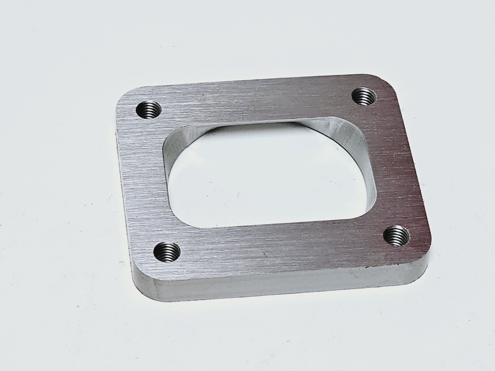 T4 Undivided to 3″ inch Inlet Turbo Flange Transition 1/2″ CNC thick ...