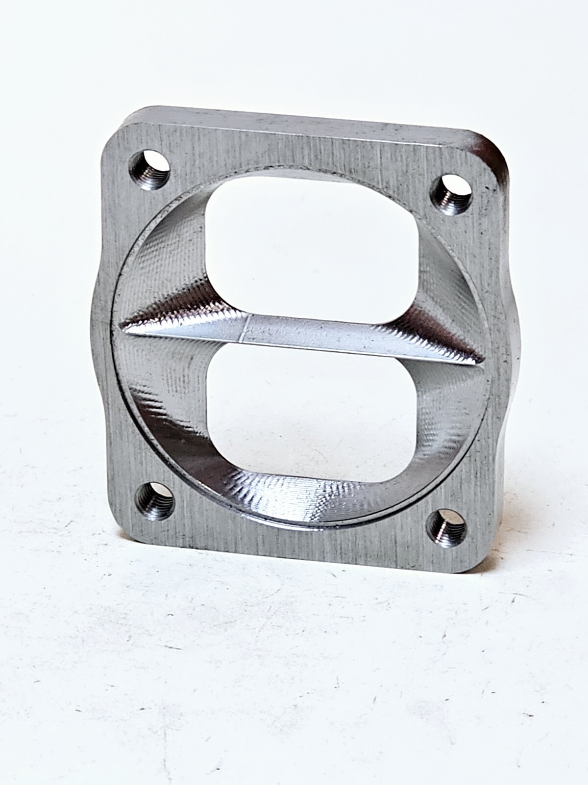 T4 Divided to 3.5 inch Inlet Transition Turbo Flange 1/2″ CNC S200 S300 ...