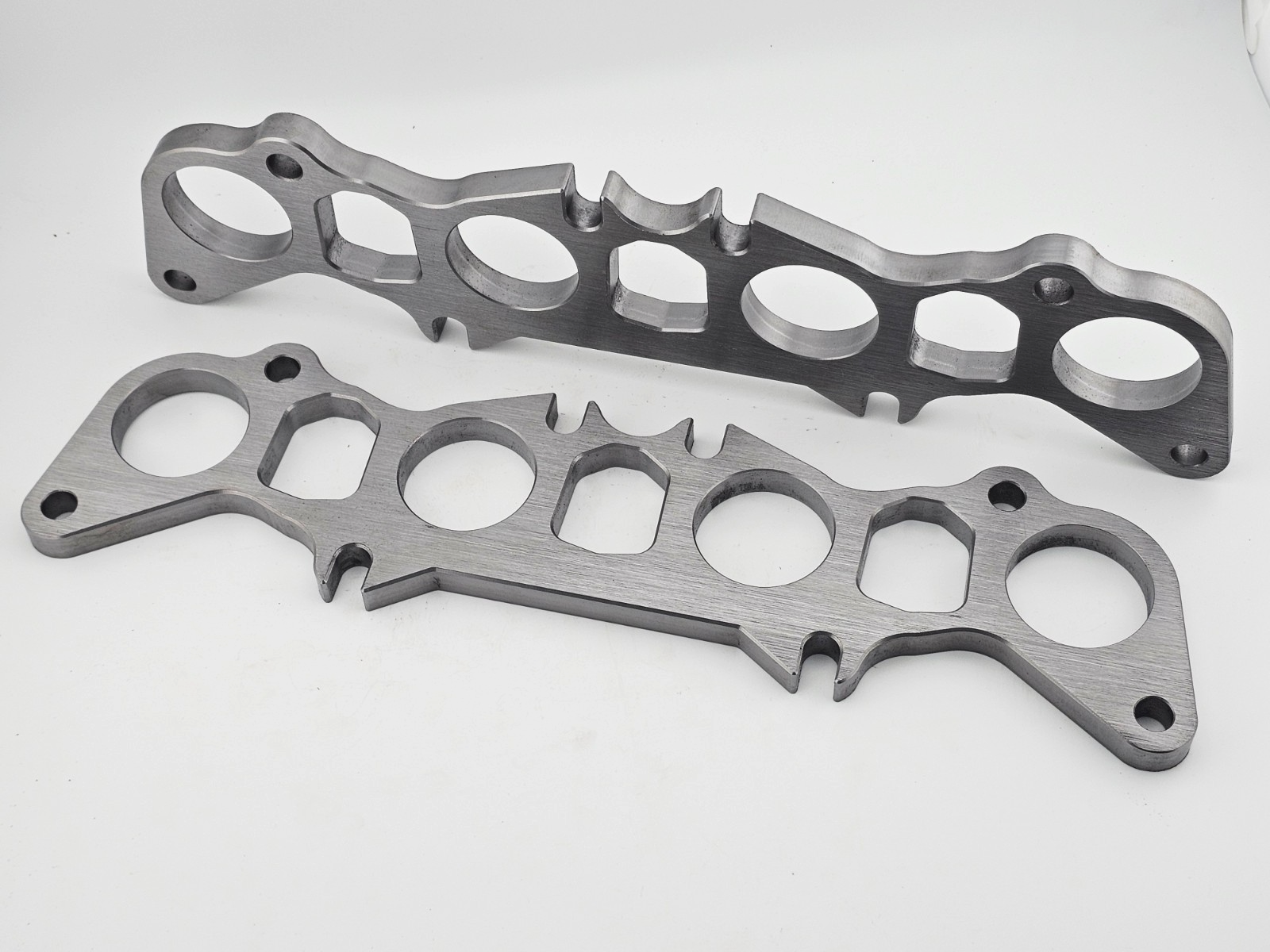 S197 S550 Header Flange to 1.75″ CNC 1/2″ Billet Fit Coyote Mustang ...