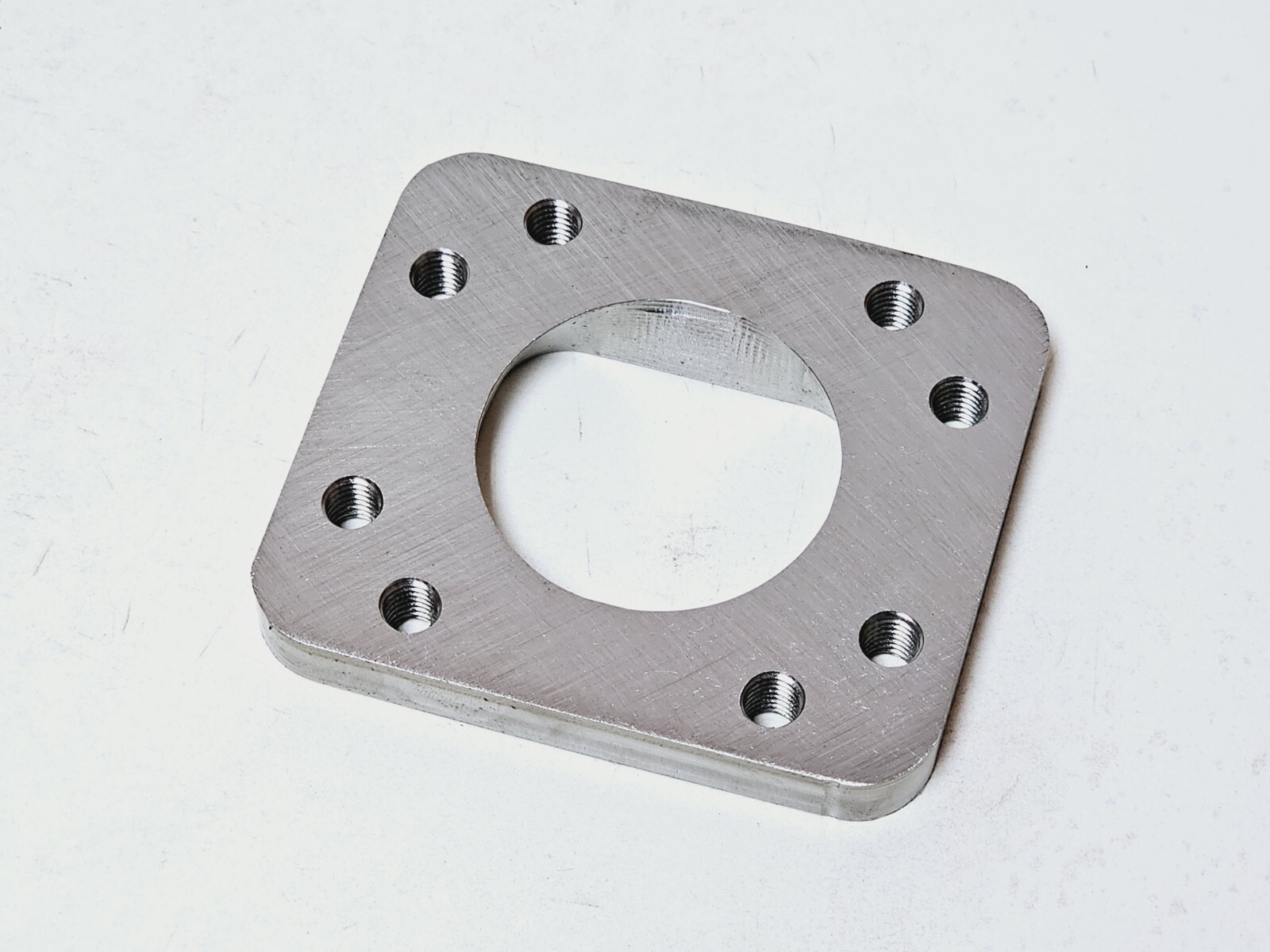 Stainless DSM 1G/2G to T3 Turbo Adapter fits Mitsubishi Eclipse Talon ...