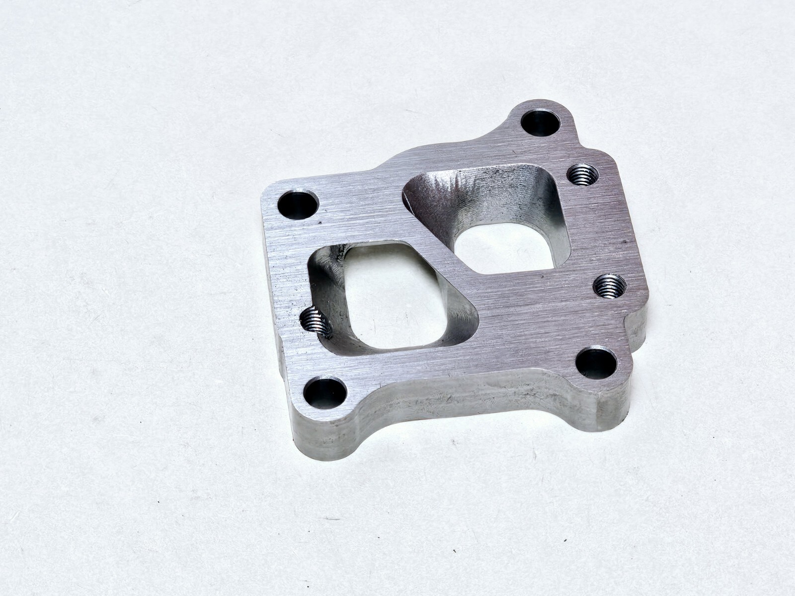 EVO X 10 Header Manifold to T3 Divided Turbo Flange Adapter TDO5H Fit ...