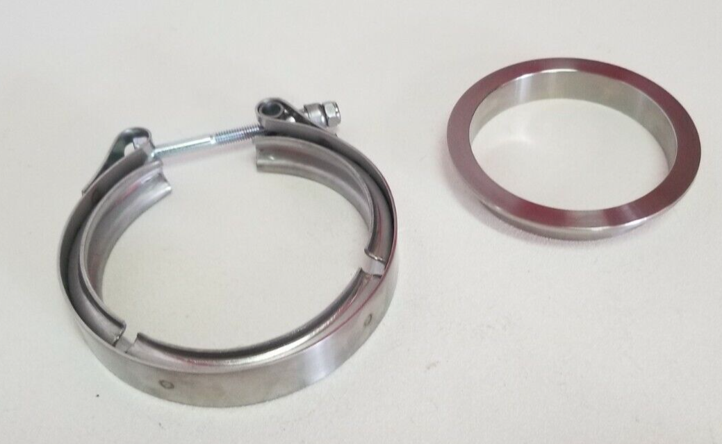 Stainless Steel Vband V-band 3.00″ ID and Clamp Custom Turbo Exhaust ...