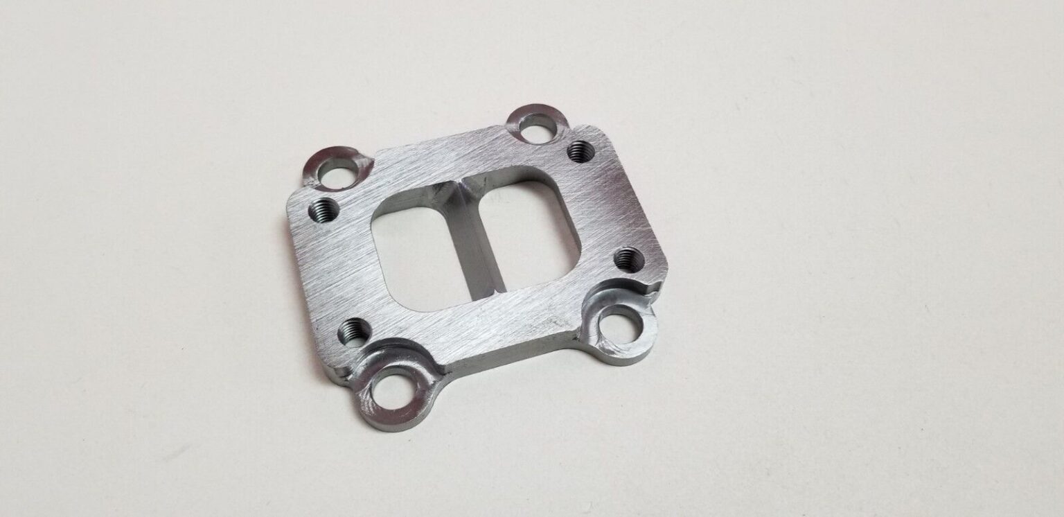 Stainless CT-26 Divided to T3 Turbo Header Flange CT26 MR2 Adapter ...