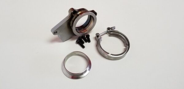 Downpipe Flange 2.5" V-band Kit fits Holset HX25 HX27 HX25W HE221W ...