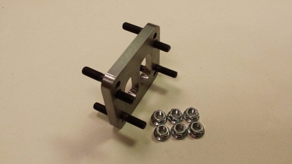 HX35 T3 Divided Manifold to T4 Undivided Turbo Adapter Flange 6 Studs ...