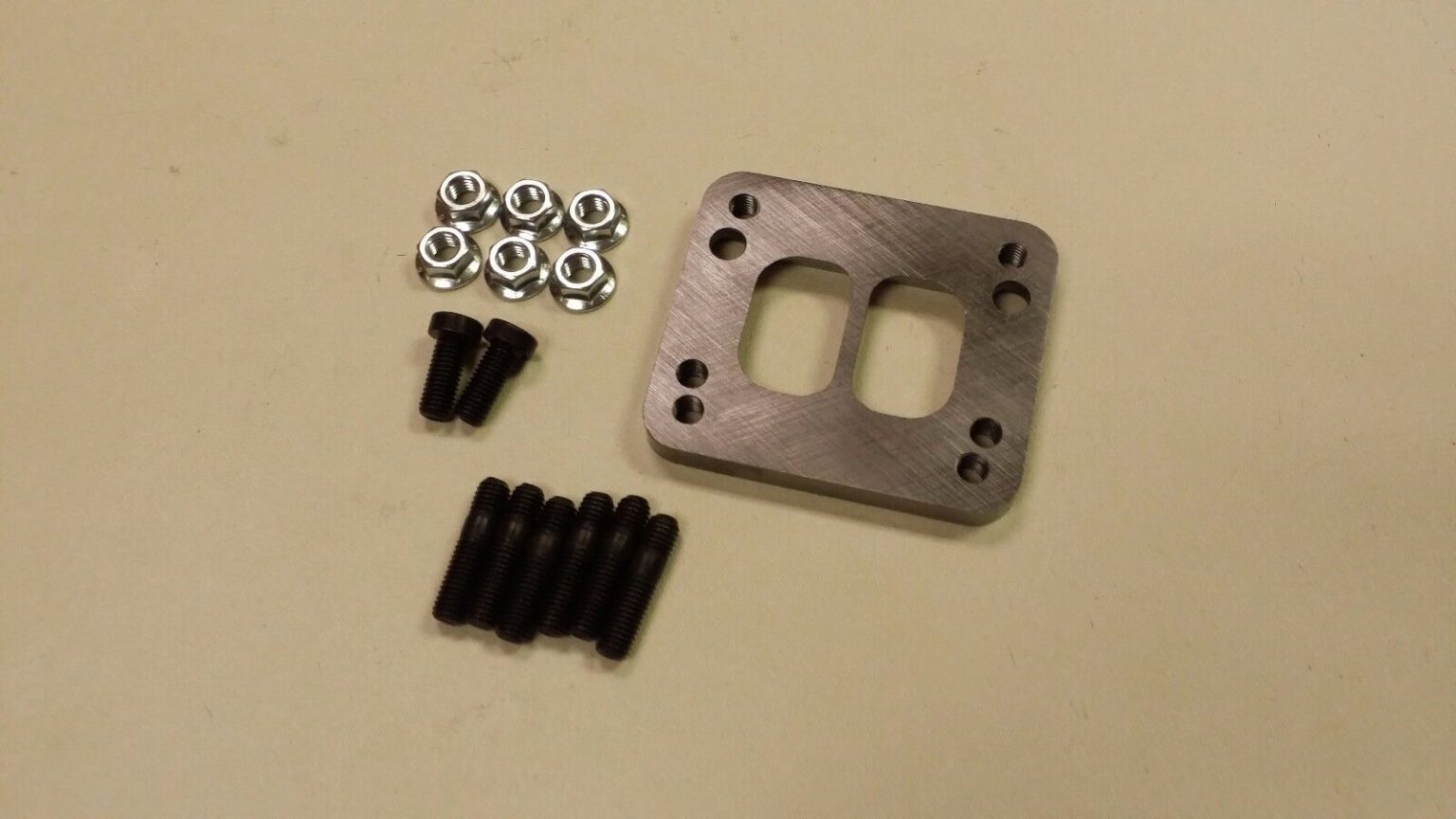 HX35 T3 Divided Manifold to T4 Undivided Turbo Adapter Flange 6 Studs ...