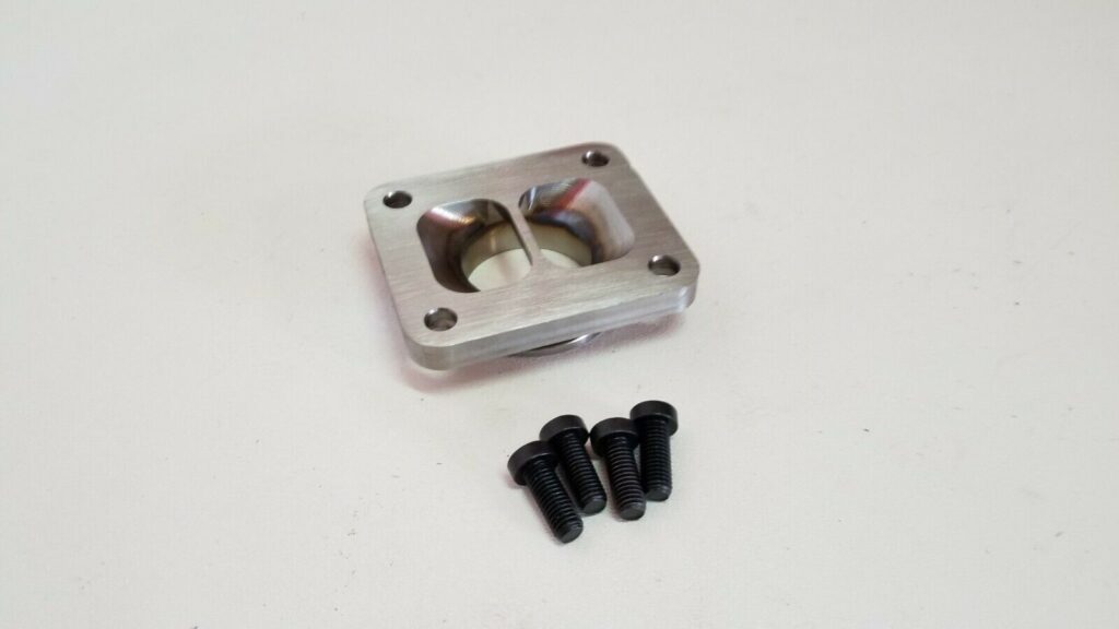 Stainless T4 Divided Flange CS to PTE 3.0" OD V-band Turbo Inlet Fits ...