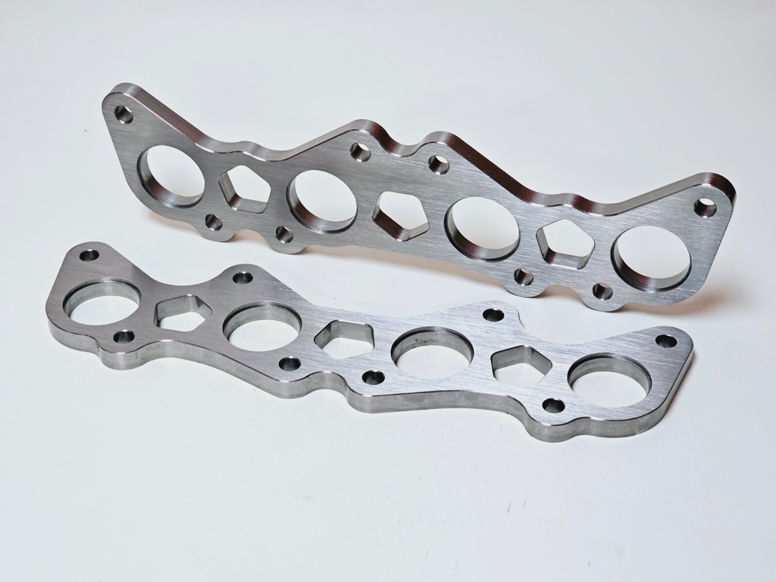 S650 Header Flange to 1.75" CNC 1/2" Billet Fits Coyote Mustang 5.0L ...