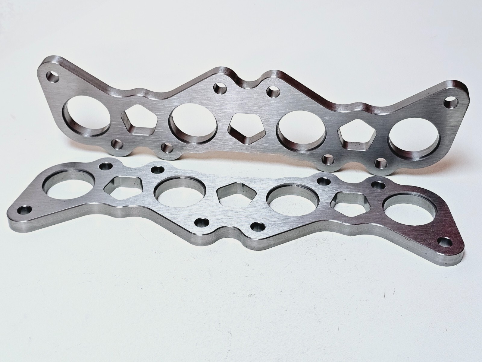 S650 Header Flange to 1.75" CNC 1/2" Billet Fits Coyote Mustang 5.0L ...