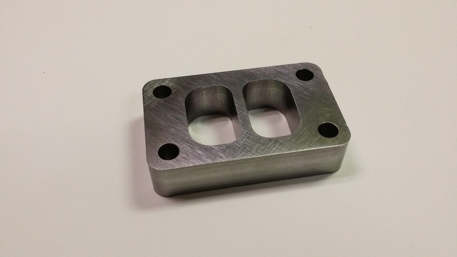 T3 Spacer Divided Inlet Turbo Flange Large Frame Drilled 1.0" CNC ...