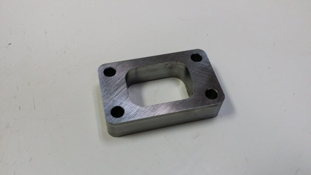 T3 Spacer Undivided 1.00" Inlet Turbo Flange HX30 HX35 Garrett ...