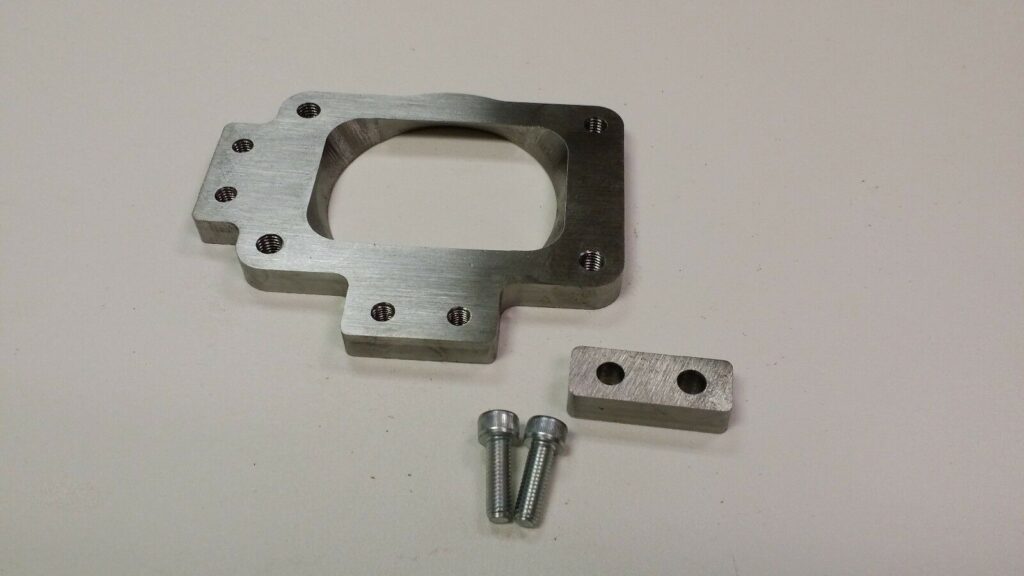 Stainless T6 Undivided to 3.5" Transition Turbo Flange Inlet Support ...