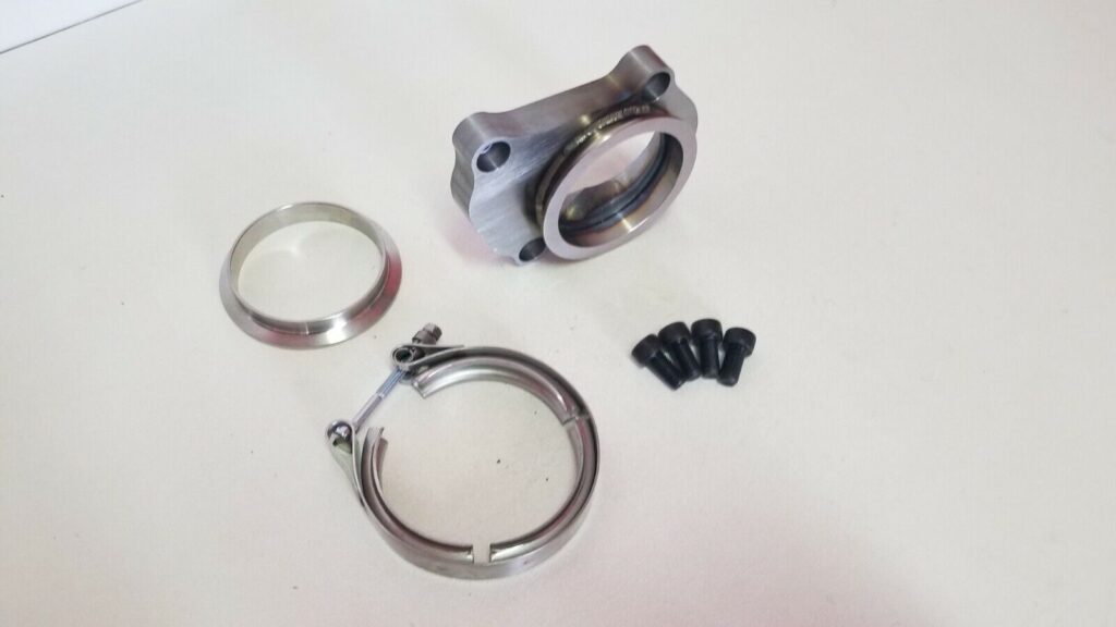 CT26 Downpipe Turbo Flange 3.0" Outlet V-band Fit Toyota Supra Kit 3.0 ...