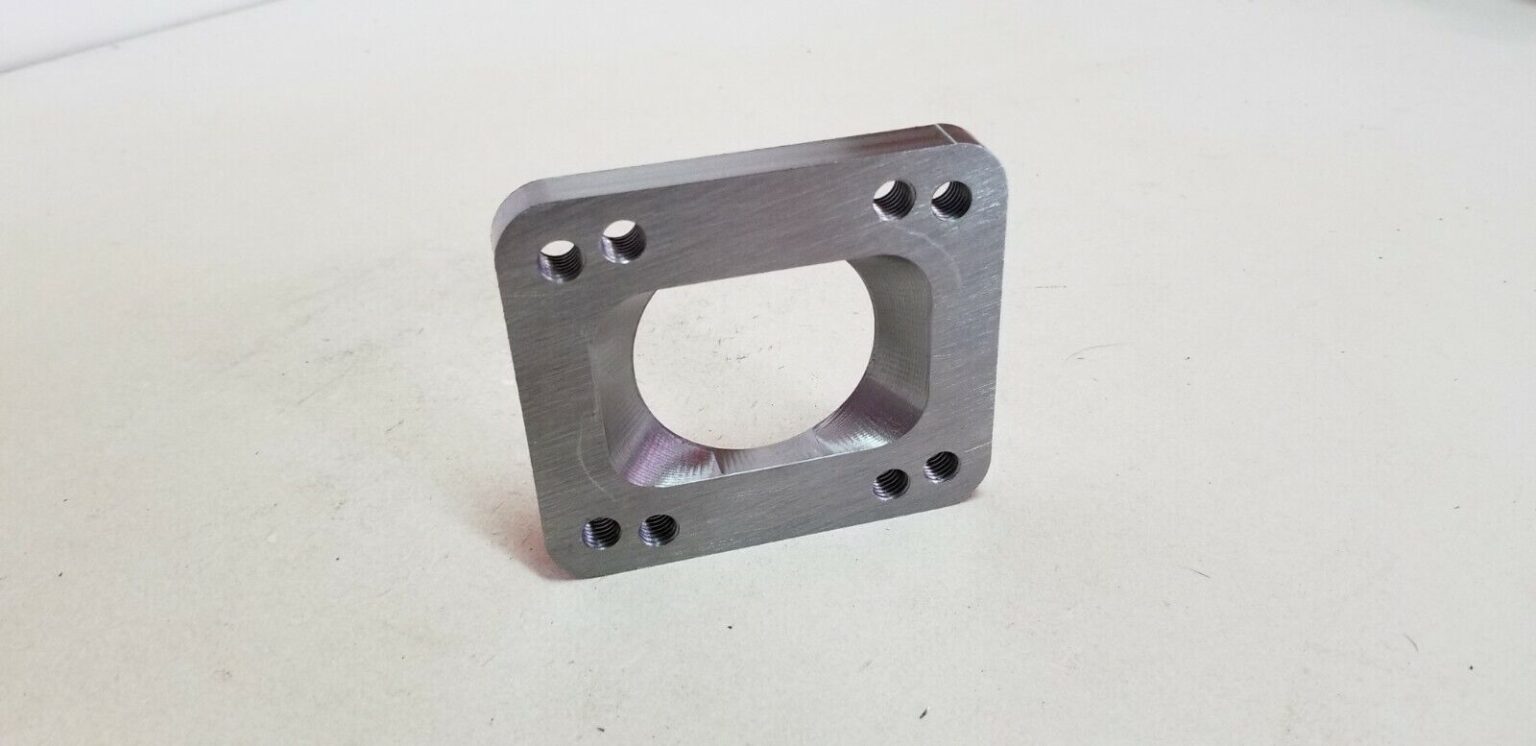 DSM 1G 2G Header to T4 Undivided Turbo Adapter Flange 4G63T 16G 14B ...