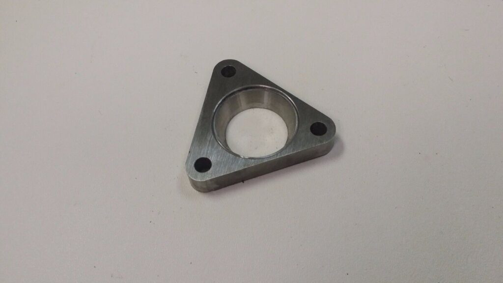 Stainless GT1544 Turbocharger Inlet Flange transition to 1.75" Tubing 1 ...