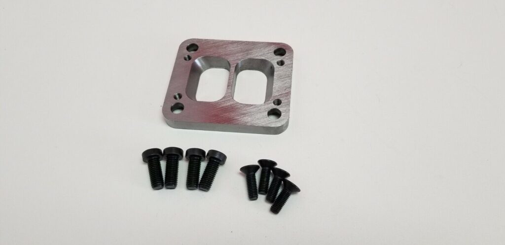 Stainless T3 Divided Turbo to T4 CS Inlet Manifold Flange Adapter ...