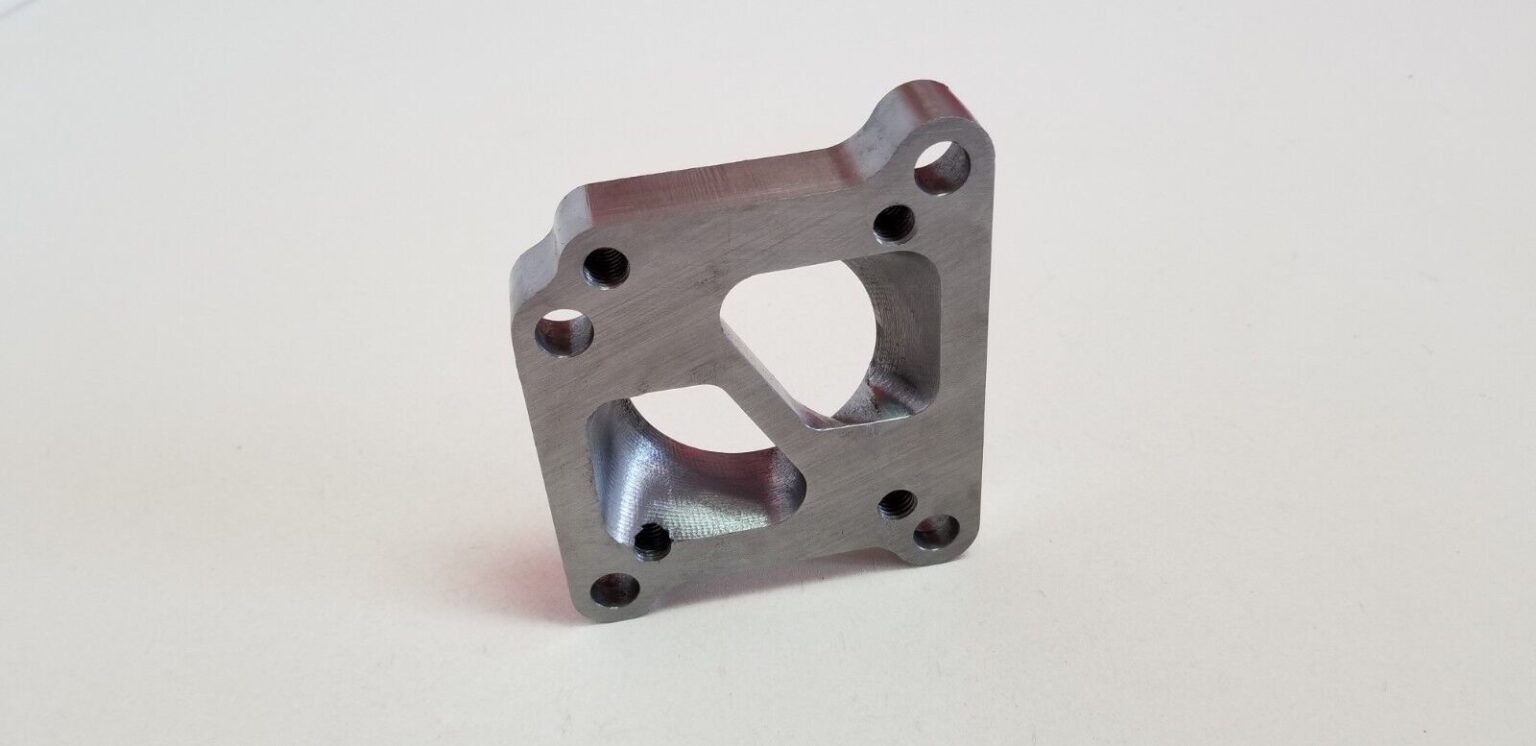 DSM 1G 2G Manifold to EVO 7 8 9 Turbo Adapter Flange TD05 4G63 16G 20G ...