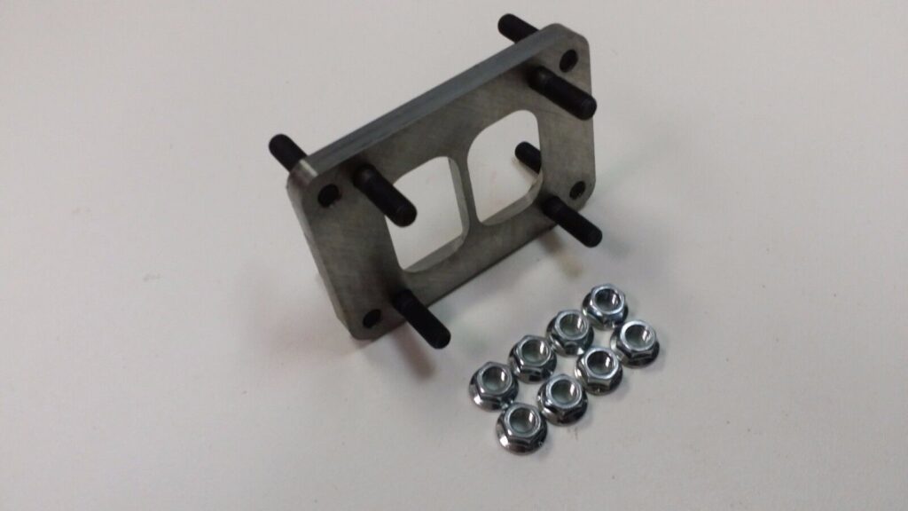 T4 Divided to T6 Undivided Turbo Inlet Studs Kit Transition Adapter ...