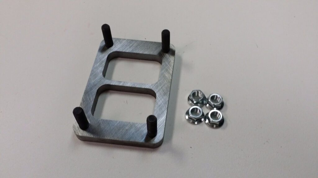 T6 Divided Turbo Inlet Flange Threaded Holes Stud Kit Twin Scroll S400 ...