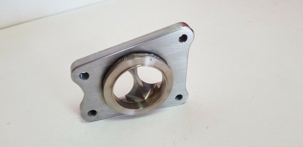 Stainless FA20 Header WRX to 3.0" OD GTX Turbo V-band Fit Garrett ...