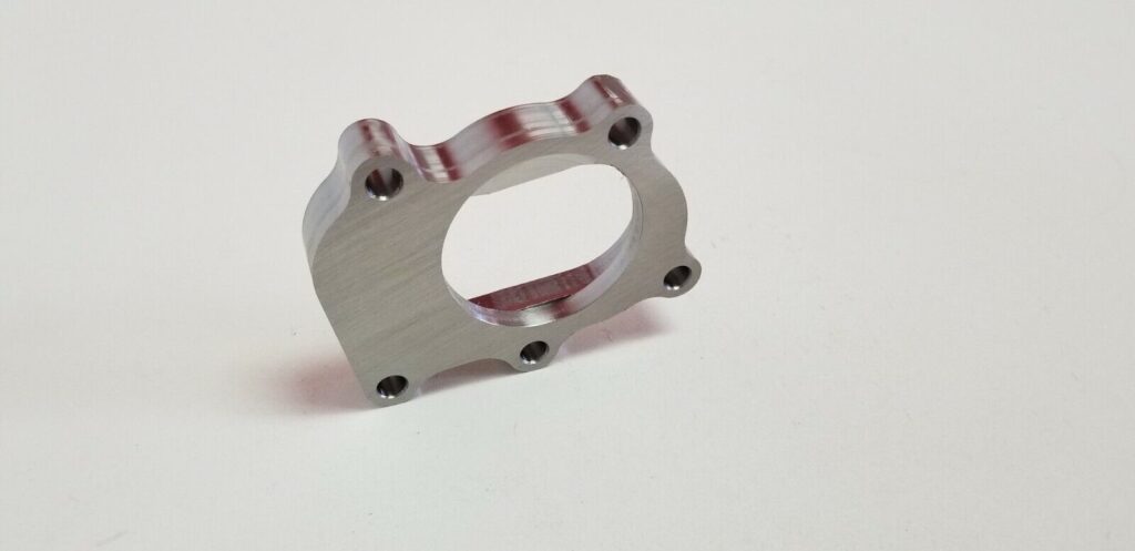 Stainless GT2252 Turbo Flange 2.5" Downpipe Wastegate Pocket Fit Nissan ...