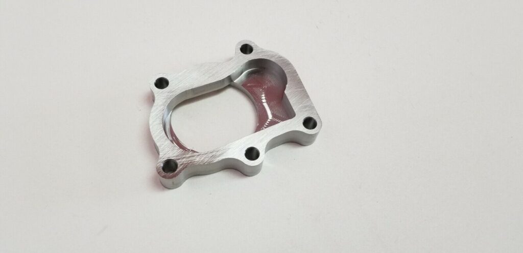 Stainless GT2252 Turbo Flange 2.5" Downpipe Wastegate Pocket Fit Nissan ...