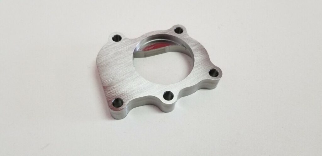 Stainless GT2252 Turbo Flange 2.5" Downpipe Wastegate Pocket Fit Nissan ...