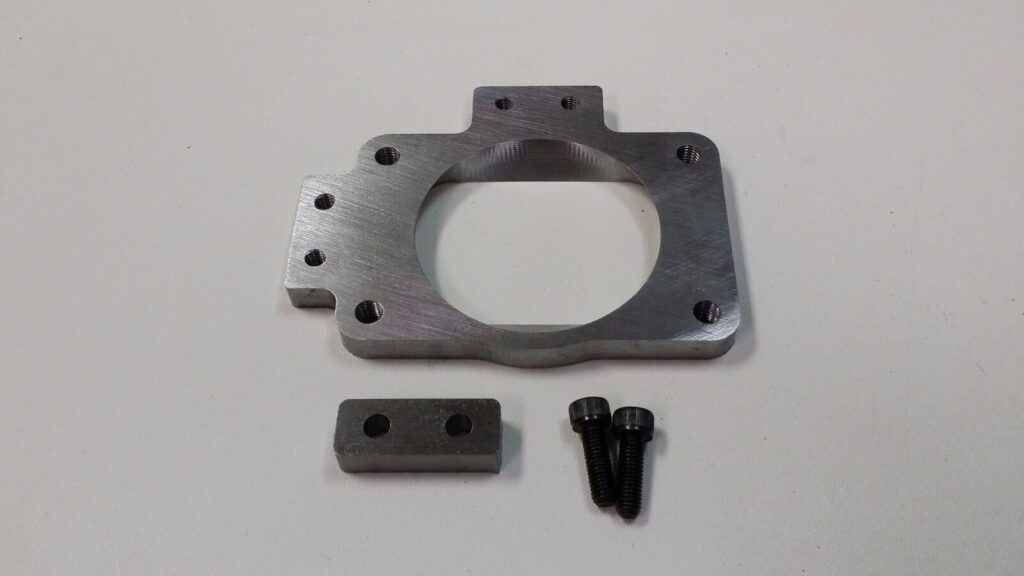 T6 Undivided Turbo Inlet Adapter Flange to 3.5" Support Tabs Transition ...