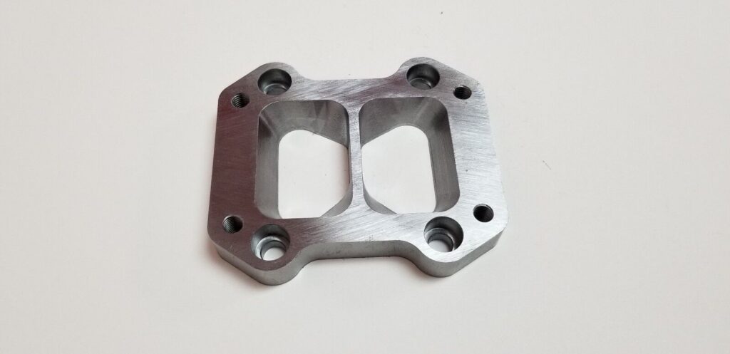 HX60 HX60W ISX Exhaust Manifold Inlet Adapter to T6 Divided ...