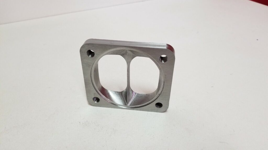 Stainless T4 Divided Turbo Flange to 3.5" inch flange 1/2" SS304L ...