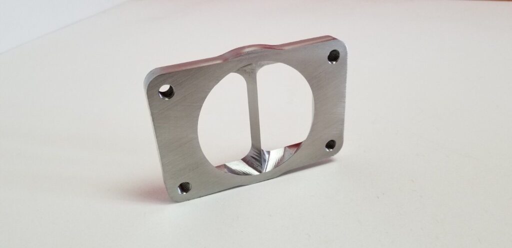Stainless T6 Divided to 3.5" Inch Inlet Transition Turbo Flange S475 ...