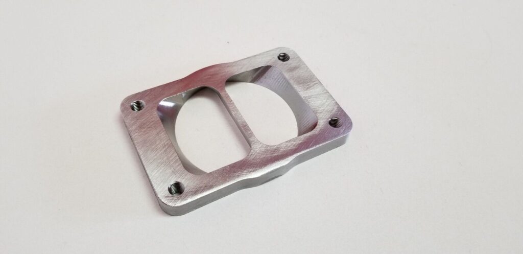Stainless T6 Divided to 3.5" Inch Inlet Transition Turbo Flange S475 ...