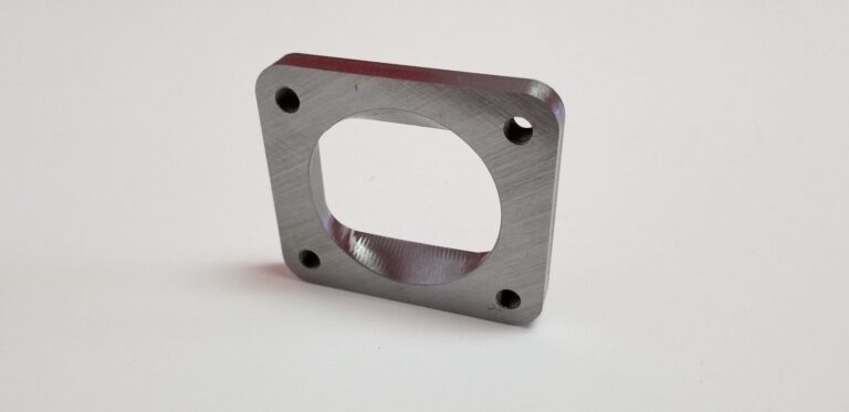 T4 Undivided to 3" inch Inlet Turbo Flange Transition 1/2" CNC thick ...